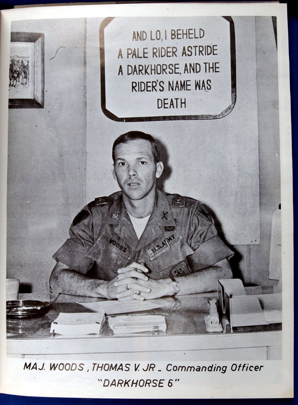 Vietnam Helicopter insignia and artifacts - C Troop, 16th Cavalry Regiment