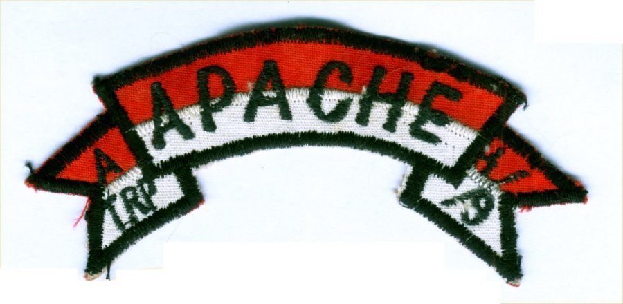 Vietnam Helicopter insignia and artifacts - A Troop, 1st Squadron, 9th ...