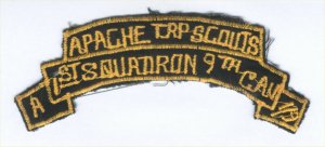 Vietnam Helicopter insignia and artifacts - A Troop, 1st Squadron, 9th ...