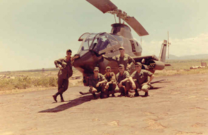 Vietnam Helicopter insignia and artifacts - 77th A.R.A.