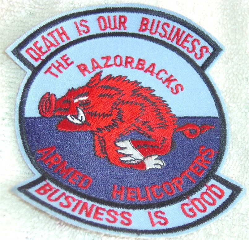 Vietnam Helicopter insignia and artifacts - 120th Aviation Company